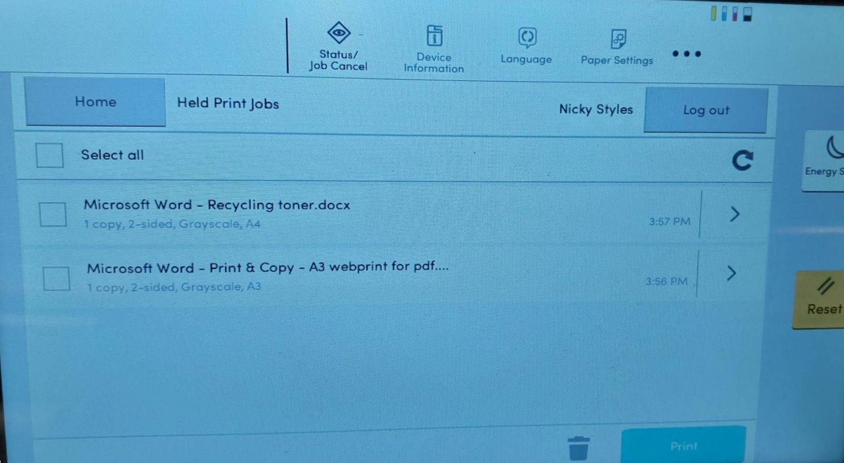 How do I print from my own device or via the Wi-Fi? – IT Service
