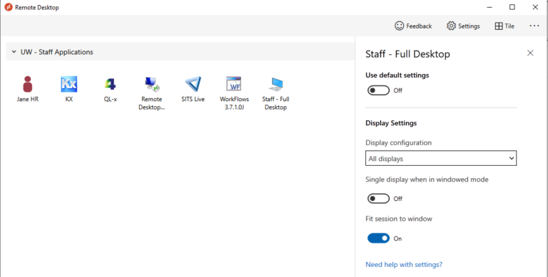 How to use Multiple Monitors on Virtual Desktop – Digital Services