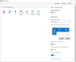 How to use Multiple Monitors on Virtual Desktop – Digital Services