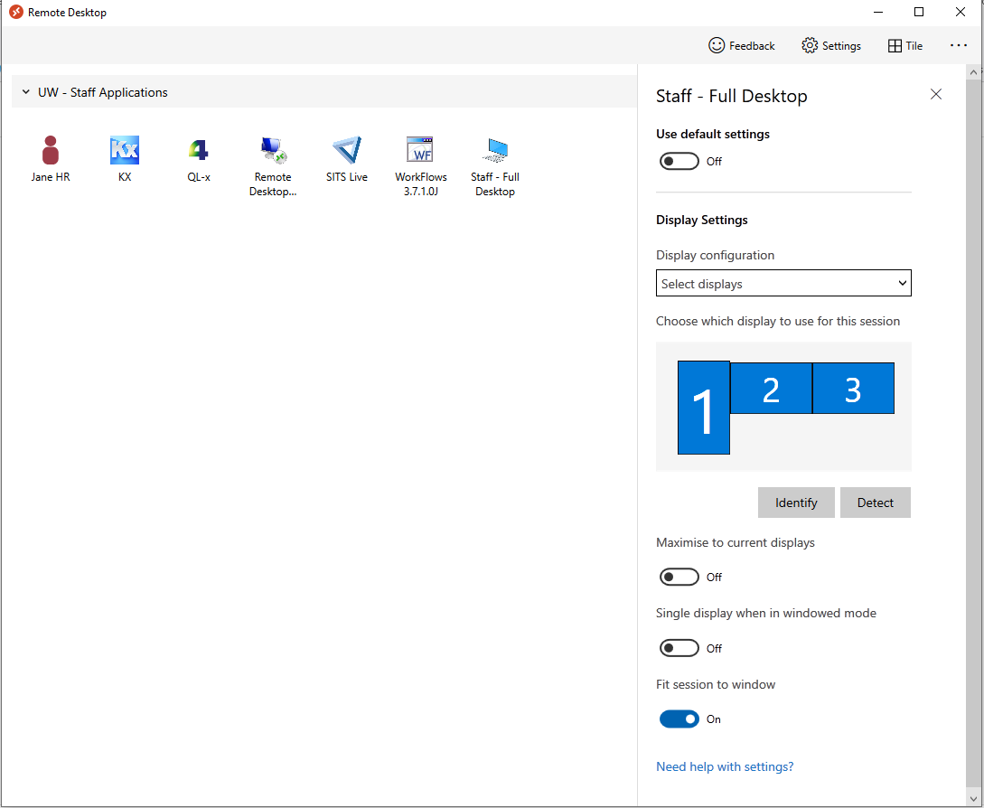 How to use Multiple Monitors on Virtual Desktop – Digital Services