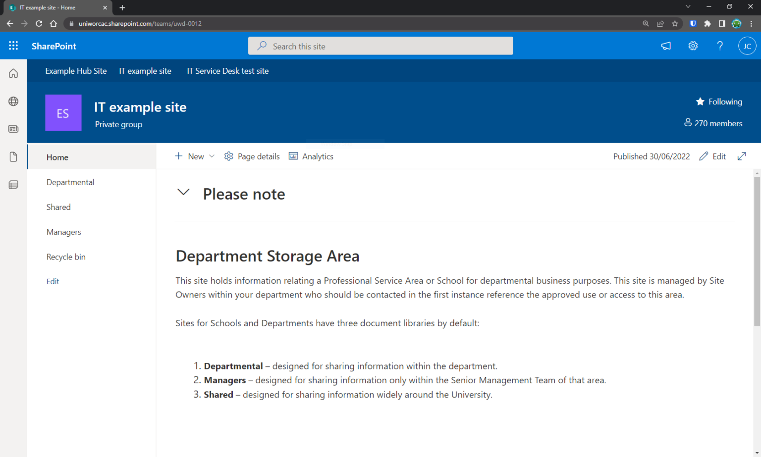 How can I modify the SharePoint homepage? – Digital Services