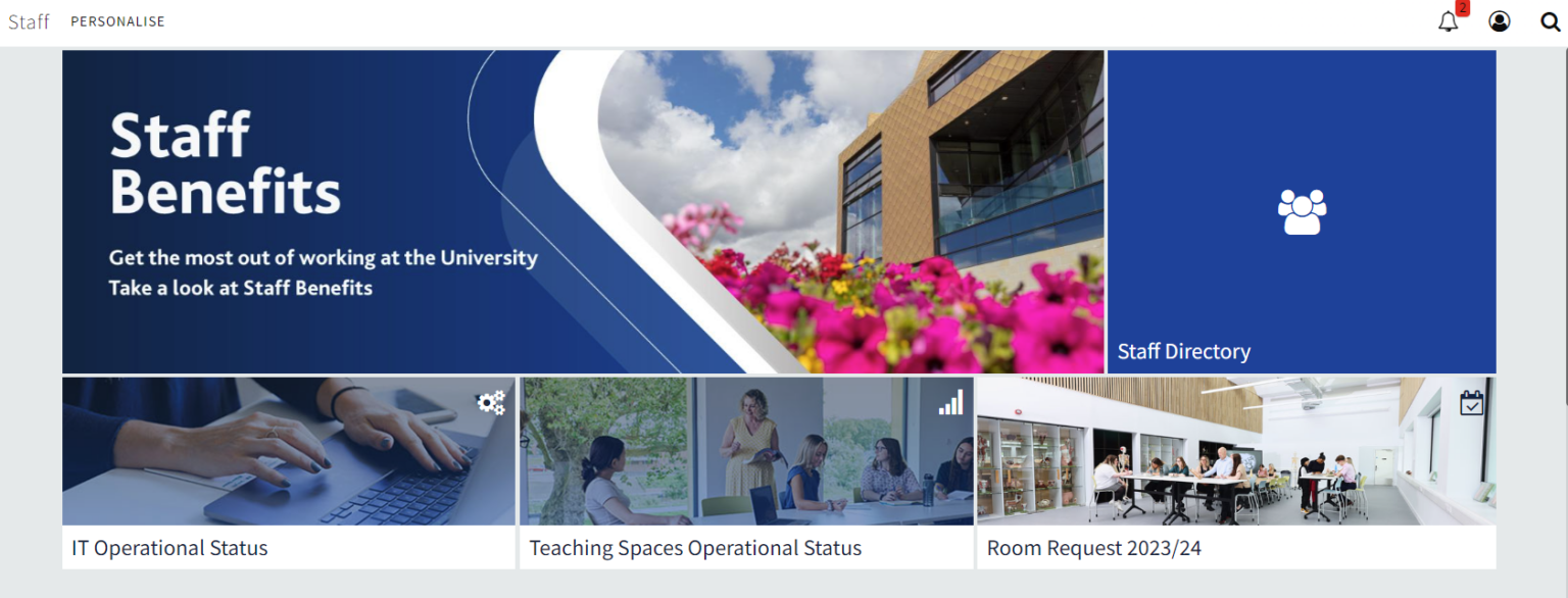 Introducing the new Staff Homepage – Digital Services